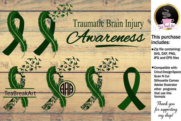 Traumatic brain injury v1 Digital Cutting files 927 (335298) | SVGs ...