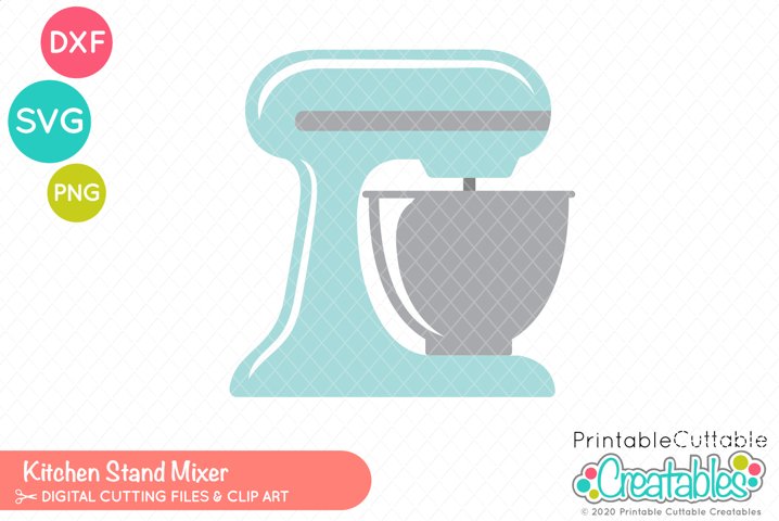 Kitchen Stand Mixer SVG (1118492) | Cut Files | Design Bundles