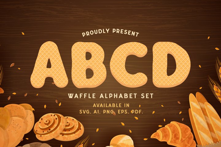 Waffle Alphabet