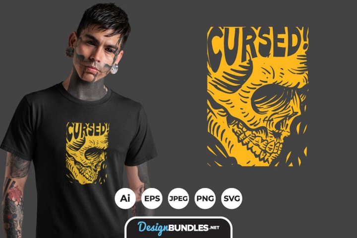 Cursed! for T-Shirt Design