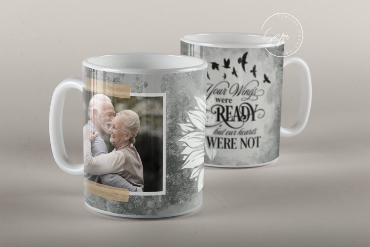 Memorial Mug Design, Your Wings Were Ready, 11 & 15 Oz Mug