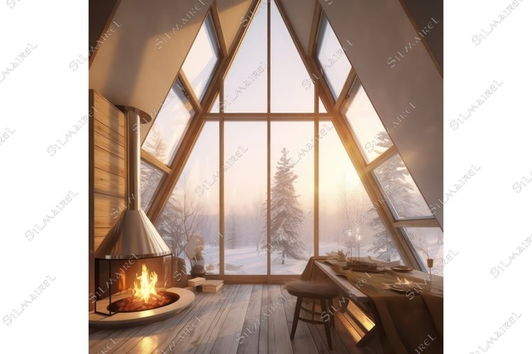 Photo of the indoor interior of triangular (2761639)