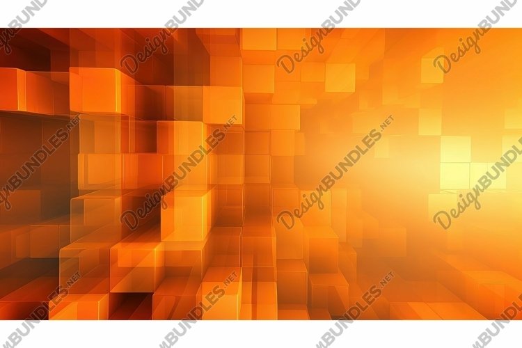 vibrant digital orange background (4099615)