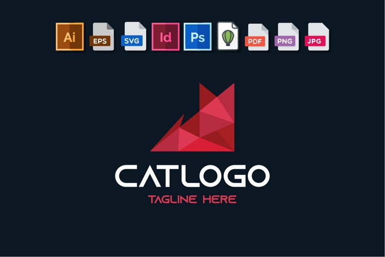 Cat Logo Design | Design Bundles