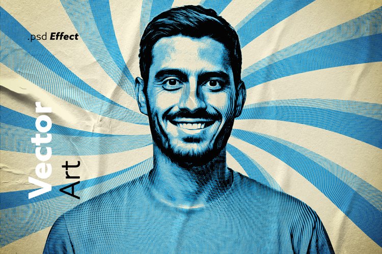 Vector Art Photo Effect