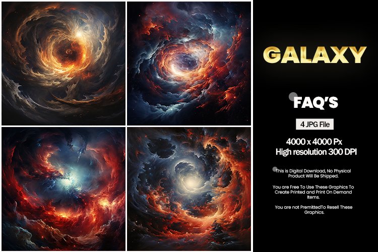 Galaxy Square Coaster - 04 Variations