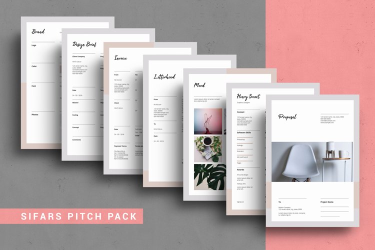 Proposal Pitch Pack, Indesign Template