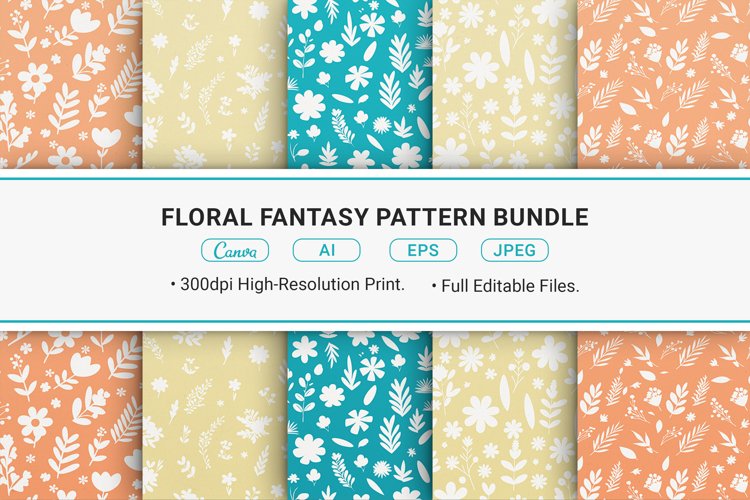 Floral Fantasy Pattern Bundle (4027617)