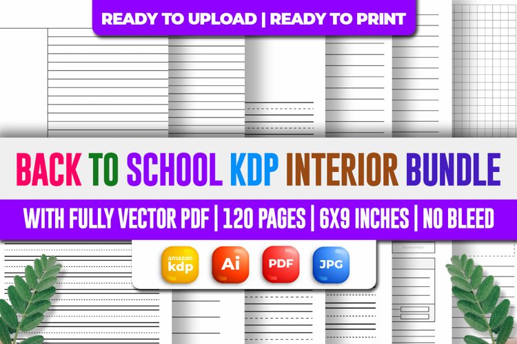 Back To School KDP Interior Bundle