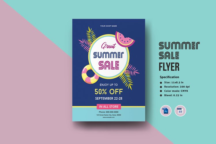 Summer Sale Flyer / Poster