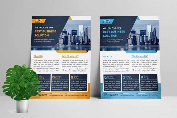 Creative Corporate Flyer Template (2397740)