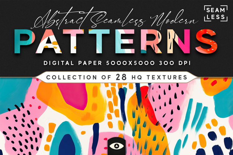 Abstract Seamless Modern Patterns Texture Pack