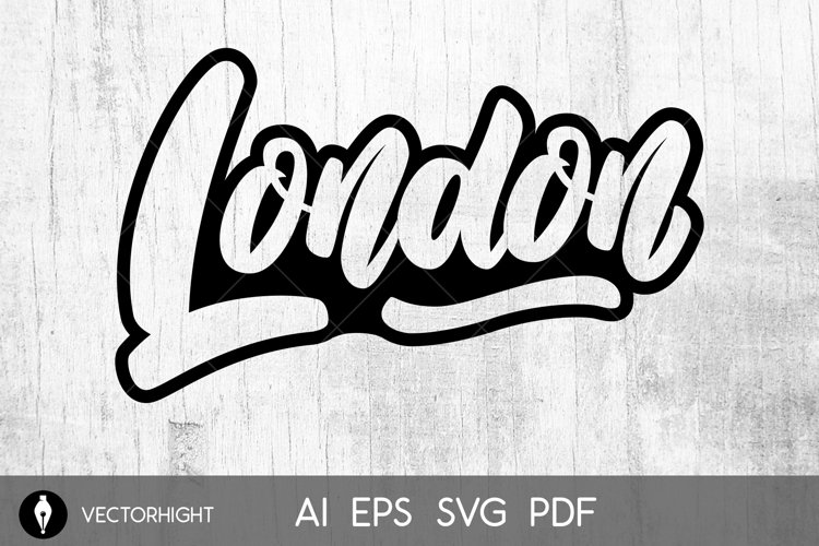 London capital of England. Lettering phrase (2033728)