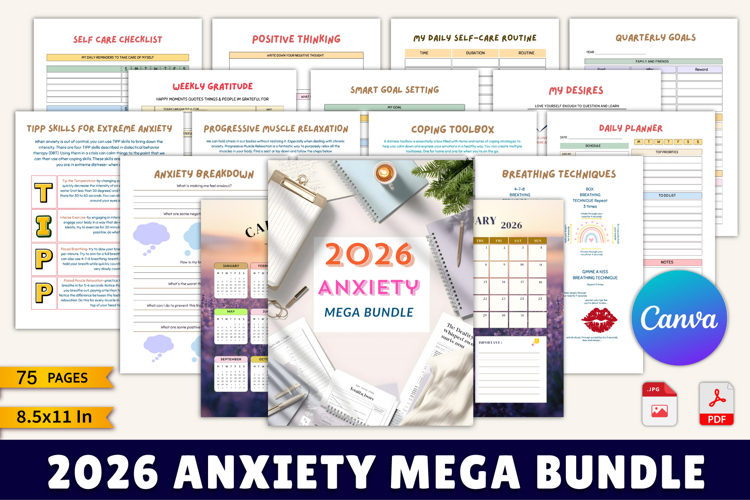 2026 Anxiety Mega Bundle