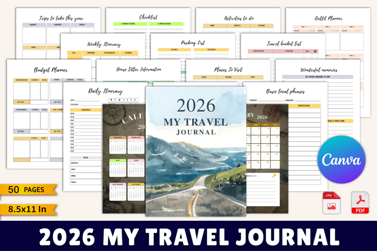 2026 My Travel Journal