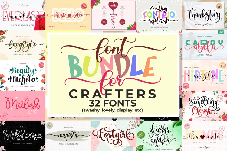 Font Bundles | The Best Free and Premium Font Bundles