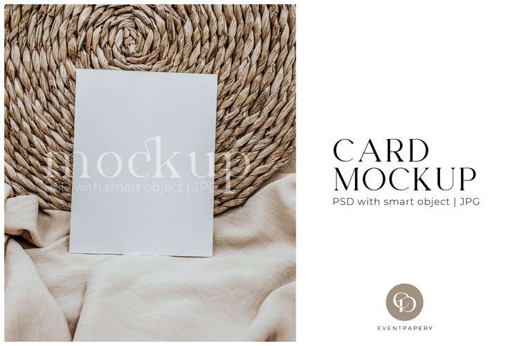 8x10 Card Mockup (2385360)