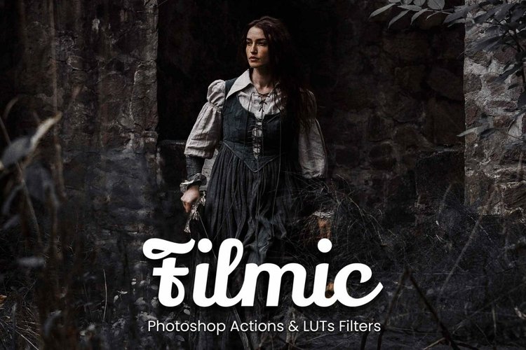 40 Filmic Photoshop Actions - Video LUTs