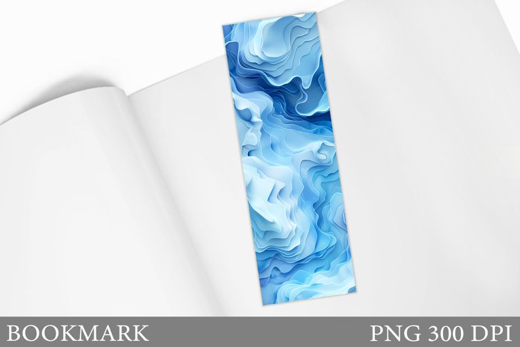 3D Texture Bookmark Design. Abstract Bookmark (4055720)