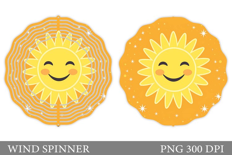 Positive Sun Wind Spinner Design. Sun Wind Spinner (3902715)