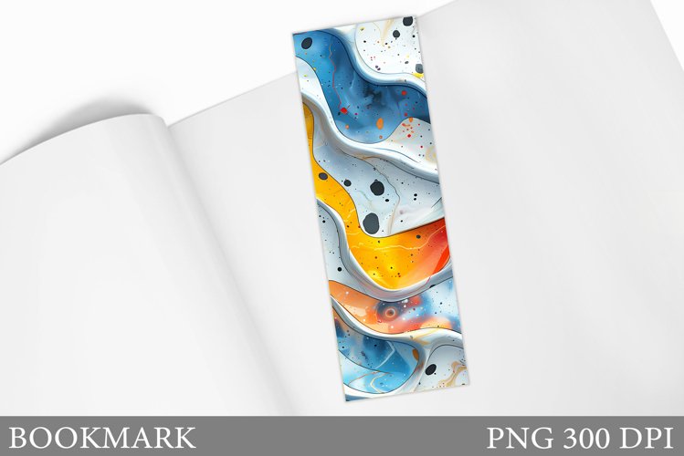 3D Abstract Bookmark. Abstraction Bookmark (4055712)