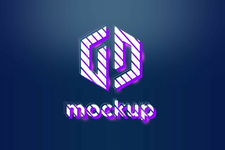 Stripe Logo Mockup Template (3429170)