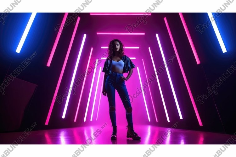 composition effect studio background