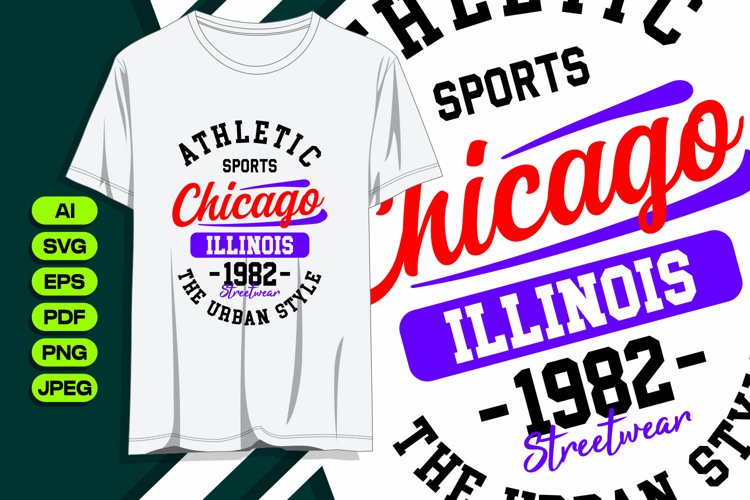 Chicago Svg | Design Bundles