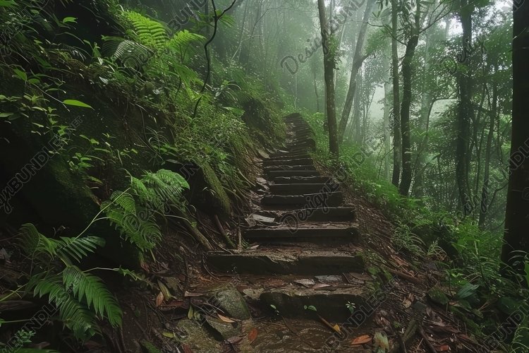 Hiking Trail Background Wallpaper