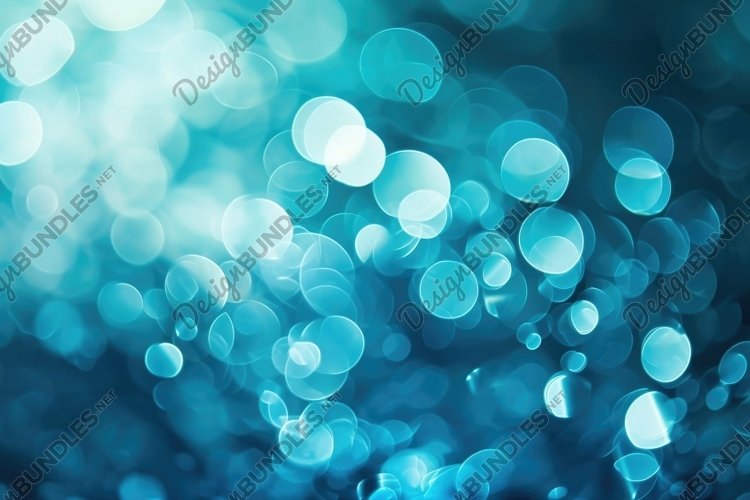 Abstract Light Circles Bokeh Wallpaper Background