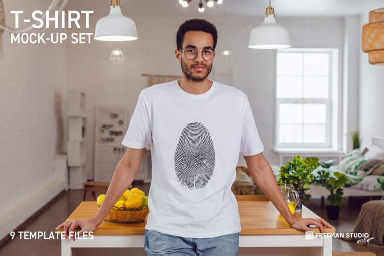 T-Shirt Mock-Up Set (1972020)