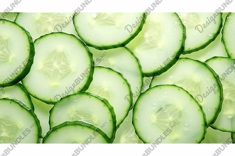up slice cucumber background