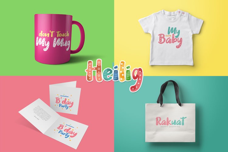 Heilig Display 3 Font | Free Font Download