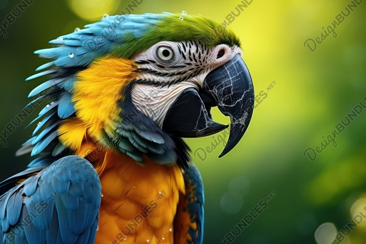 Macaw Background Wallpaper