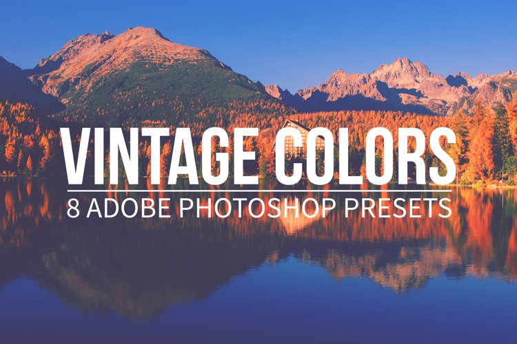 8 Vintage Color Presets