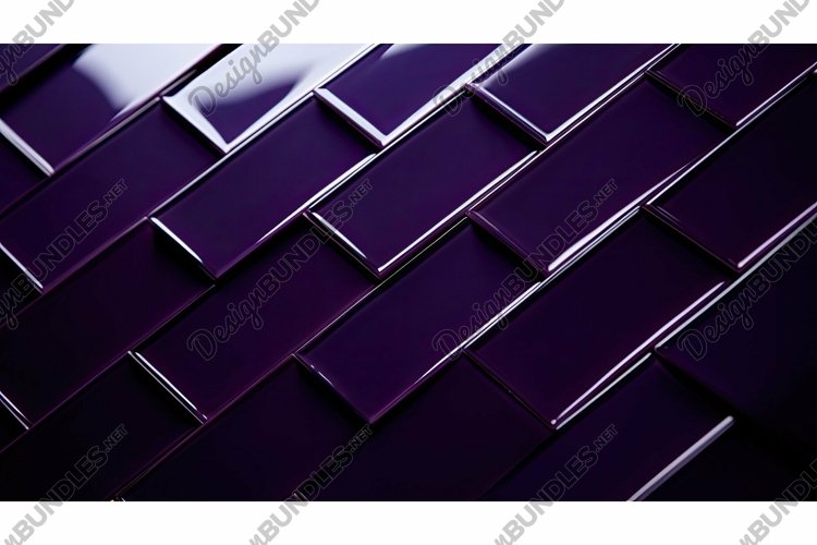 ceramic dark purple pattern