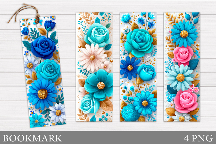 Roses Bookmark Design. Flowers Bookmark (5611014)
