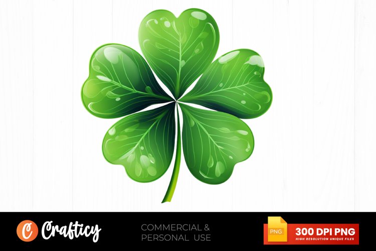 Watercolor Shamrock Clipart | Design Bundles