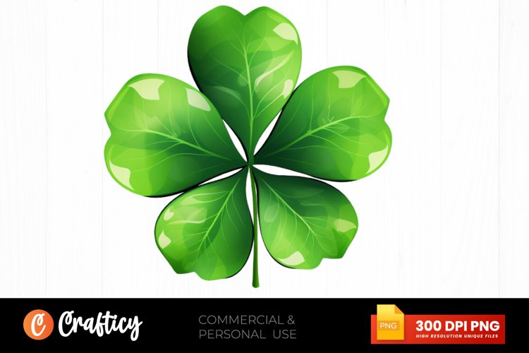 Watercolor Shamrock Clipart | Design Bundles