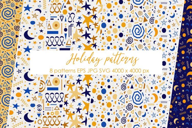 festive patterns, Holiday patterns, Christmas patterns pack