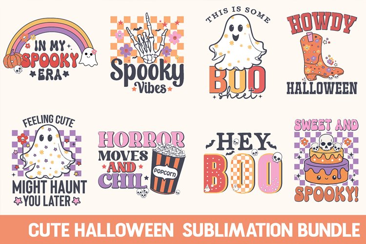 Cute Halloween Sublimation Bundle (3993331)