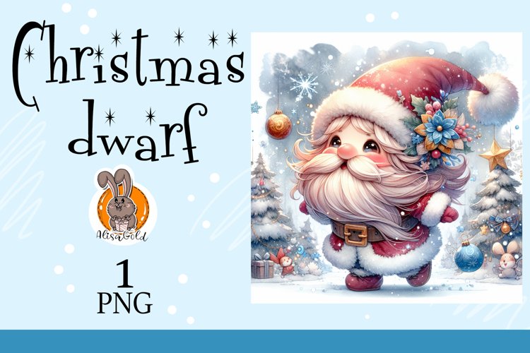 Christmas, dwarf, snow