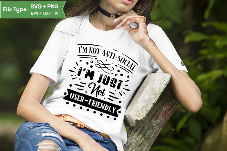 I'm Not Anti-social I'm Just Not User-friendly SVG Design