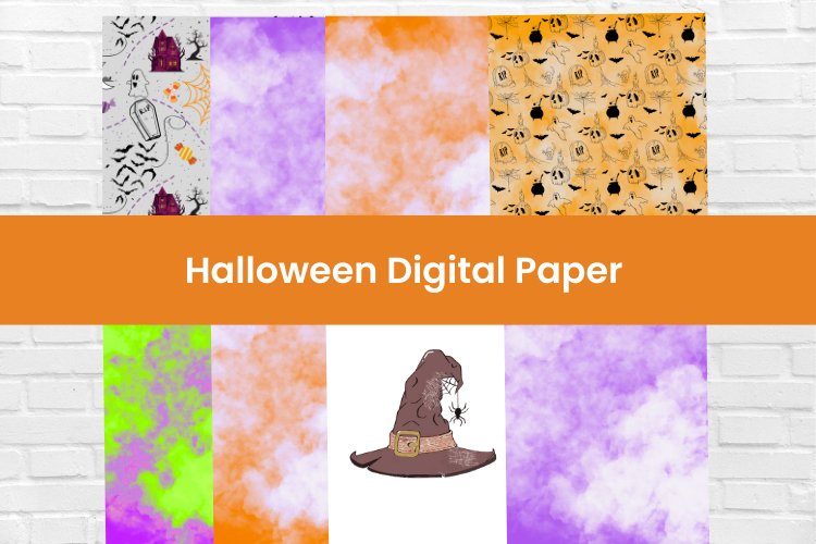 Halloween Digital Paper Pack (2508827)