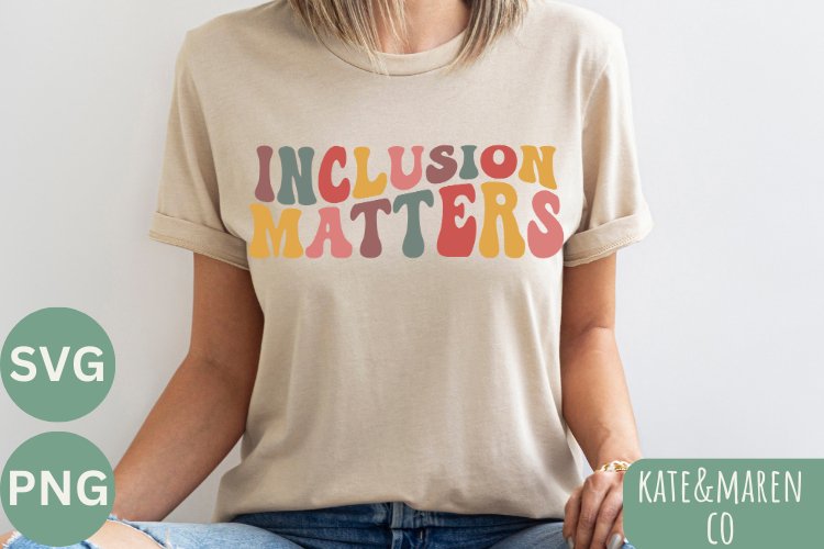 Inclusion Matters SVG | Autism SVG | Special (2574973)
