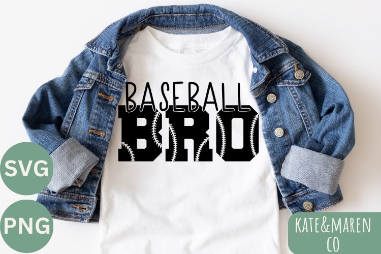 Baseball Brother SVG | Baseball Bro SVG