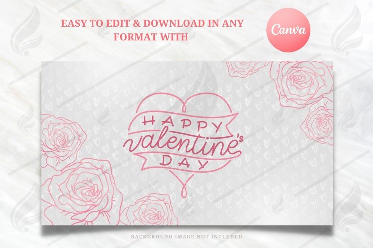 Valentine's Day Sale Canva Template (2381079)