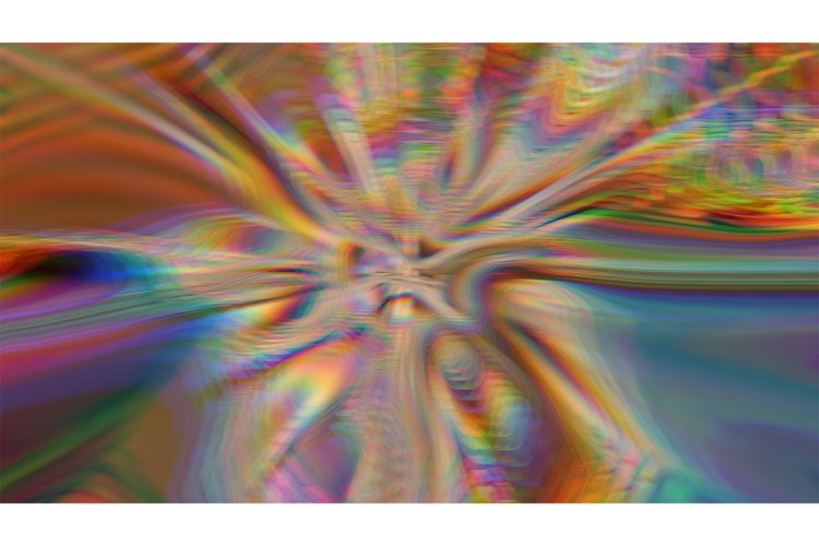 Abstract multicolored textured luminous (2132015)