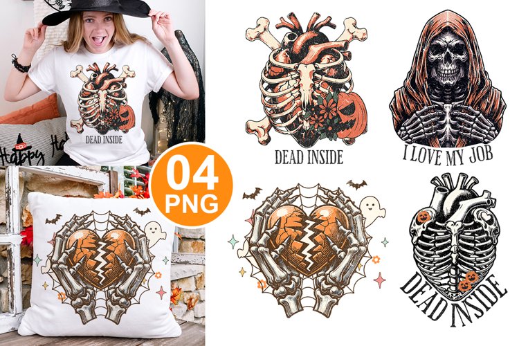 Halloween Skeleton Sublimation