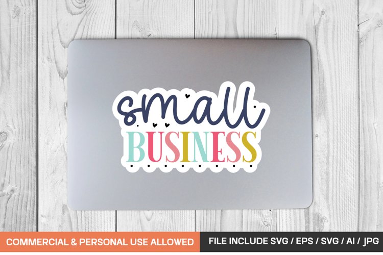 Small Business sticker design